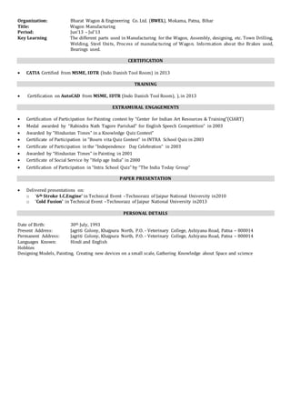 mohit resume 1 (2) | PDF