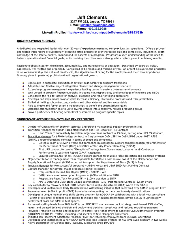20170210_Clements_Jeffrey_resume (updated) | PDF