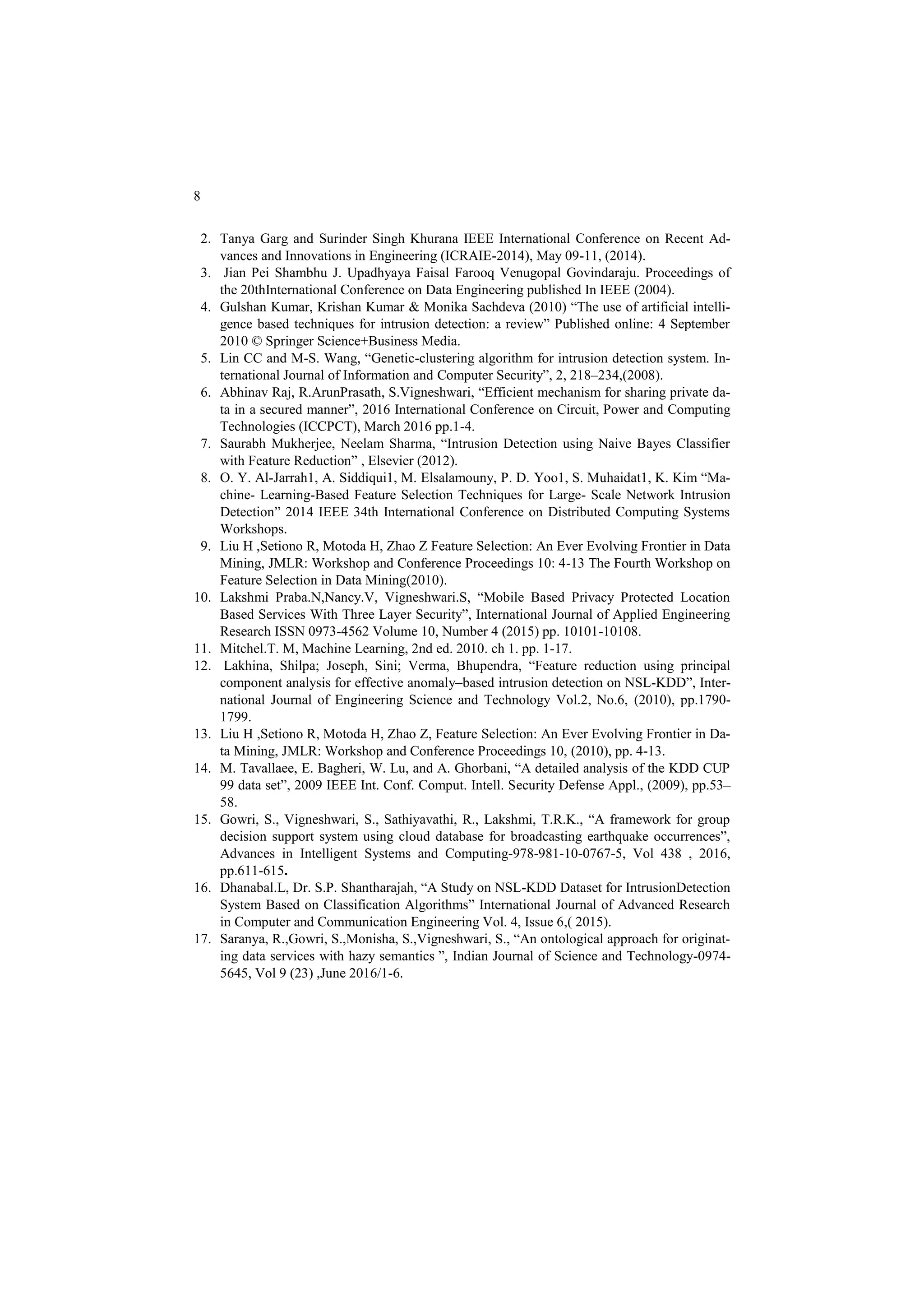 Anomaly Detection By Using Cfs Subset And Neural Network With Weka Tools Pdf