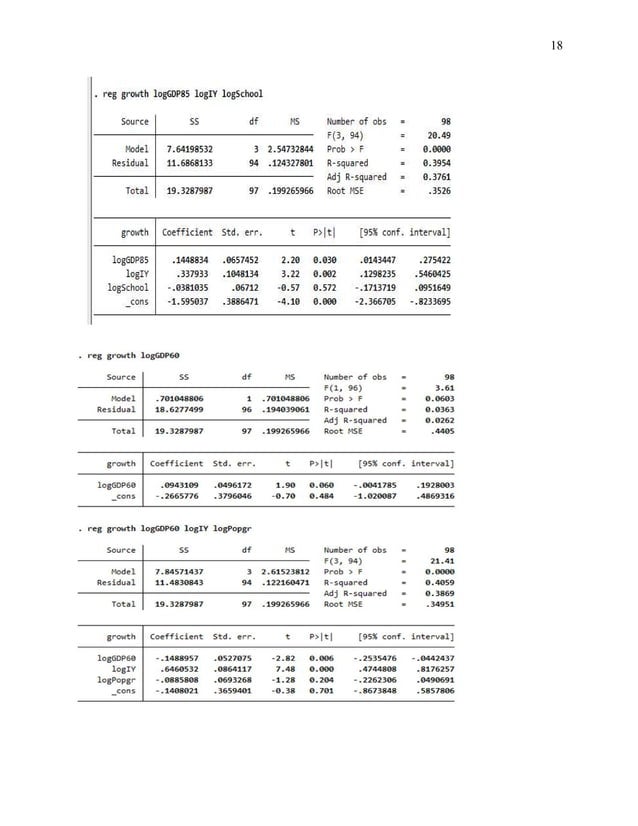 What Causes Economic Growth? A Breakdown of The Solow Growth Model | PDF