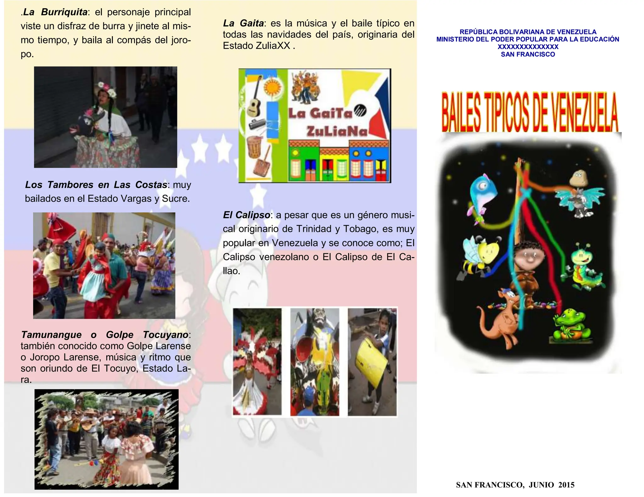 Bailes tipicos DE-VENEZULa por estados | PDF