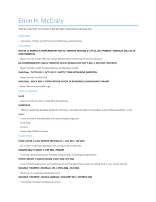 Erinn McCrary RESUME.docxHolistic | PDF