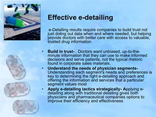 49679903-PRODUCT-DETAILING-IN-THE-PHARMA-INDUSTRY-final.pptx