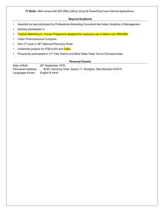 CV SANTOSH updated | DOC