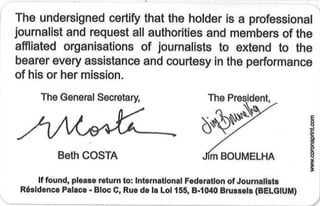 reporter cards | PPT