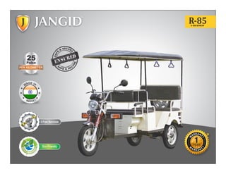 Jangid Motors R-85 Flyer | PPT