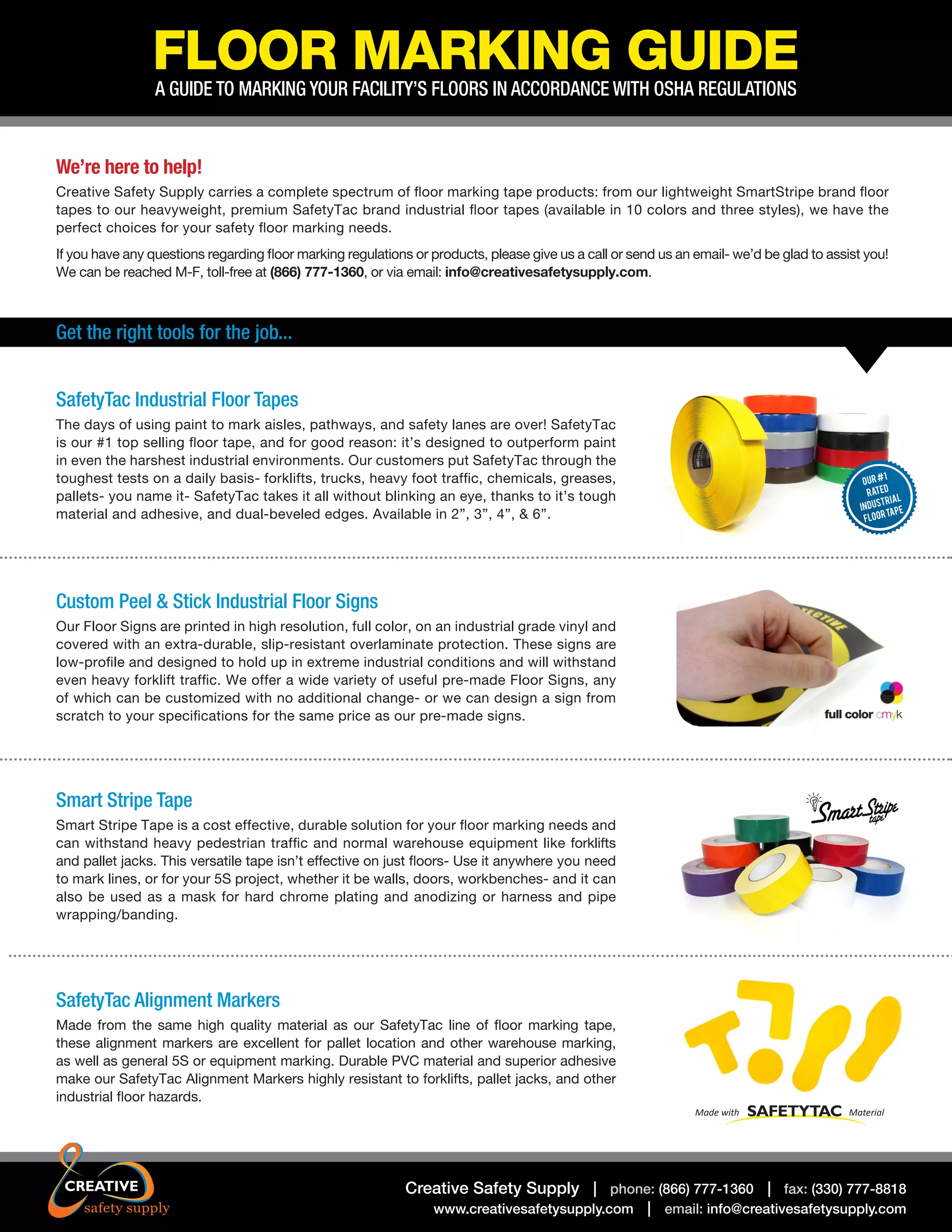 FLOOR MARKING GUIDE | PDF
