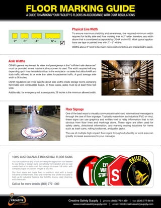 A Guide To 5S Floor Tape Colors For Lean Manufacturing, 40% OFF