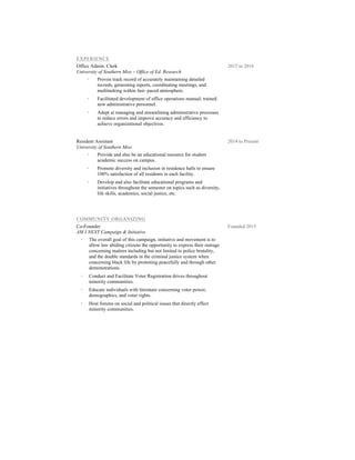 GREG JACKSON 2016 RESUME- updated | PDF