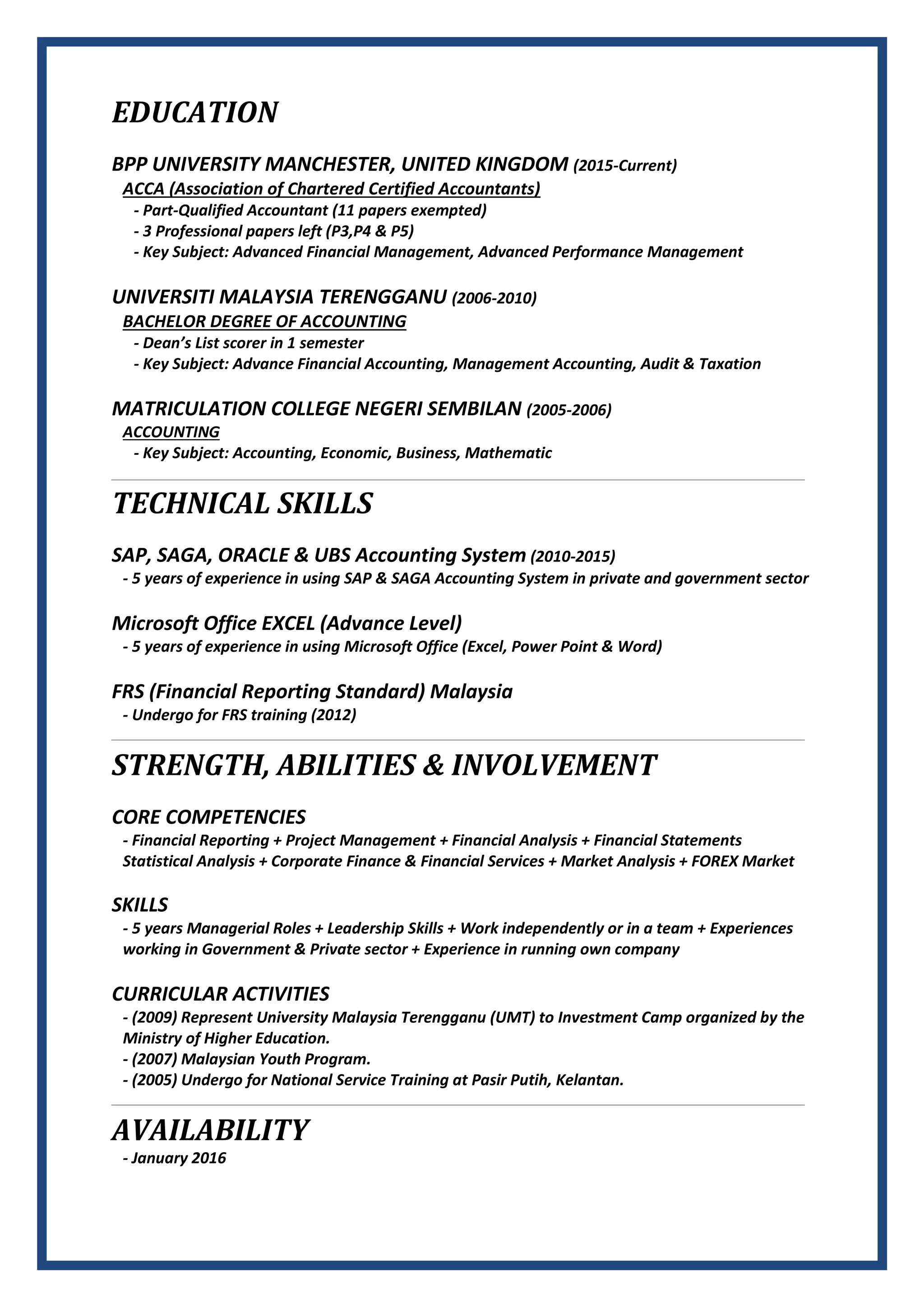 RESUME MUHAMMAD IMRAN IBRAHIM | PDF