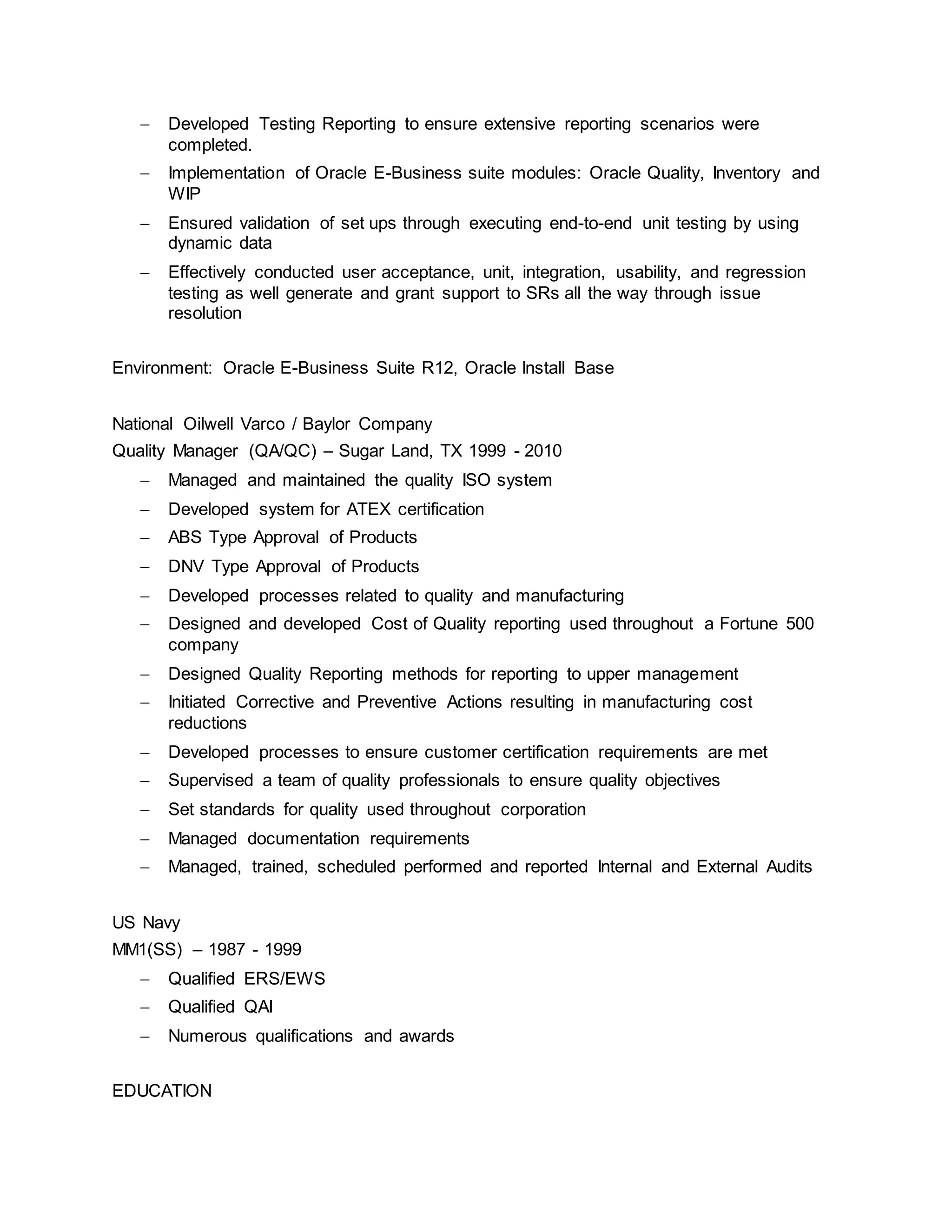 Bob Stephens Resume | DOCX