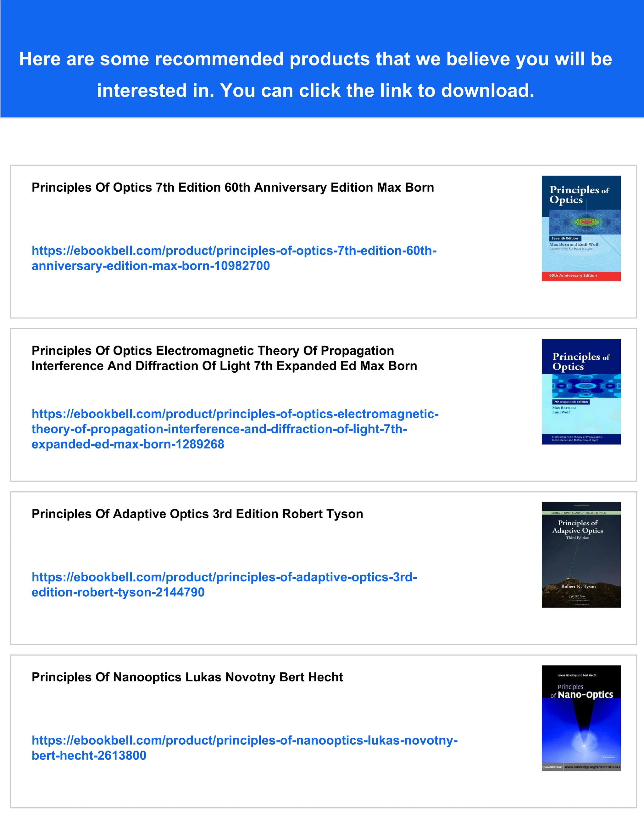 Principles Of Optics For Engineers Diffraction And Modal Analysis Chang ...