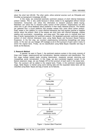 Improving Sentiment Analysis of Short Informal Indonesian Product ...