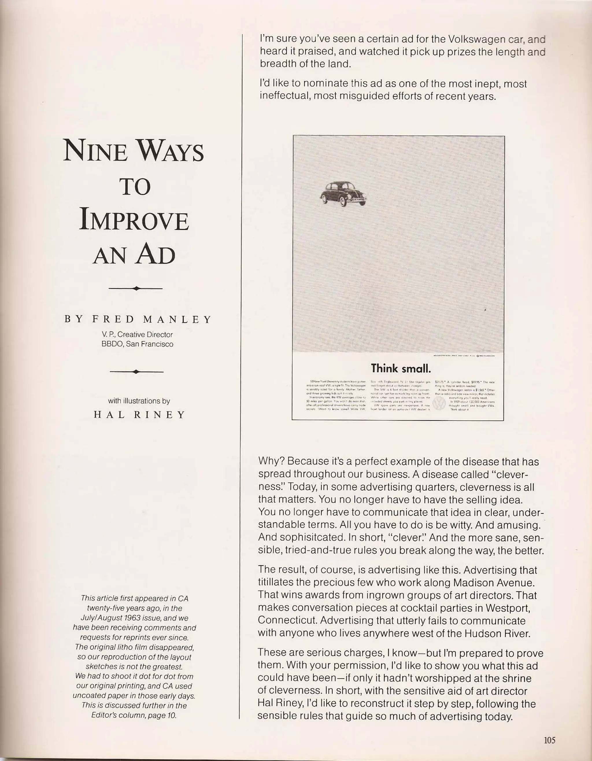 9 Ways To Improve An Ad | PDF