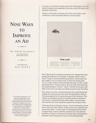 9 Ways To Improve An Ad | PDF
