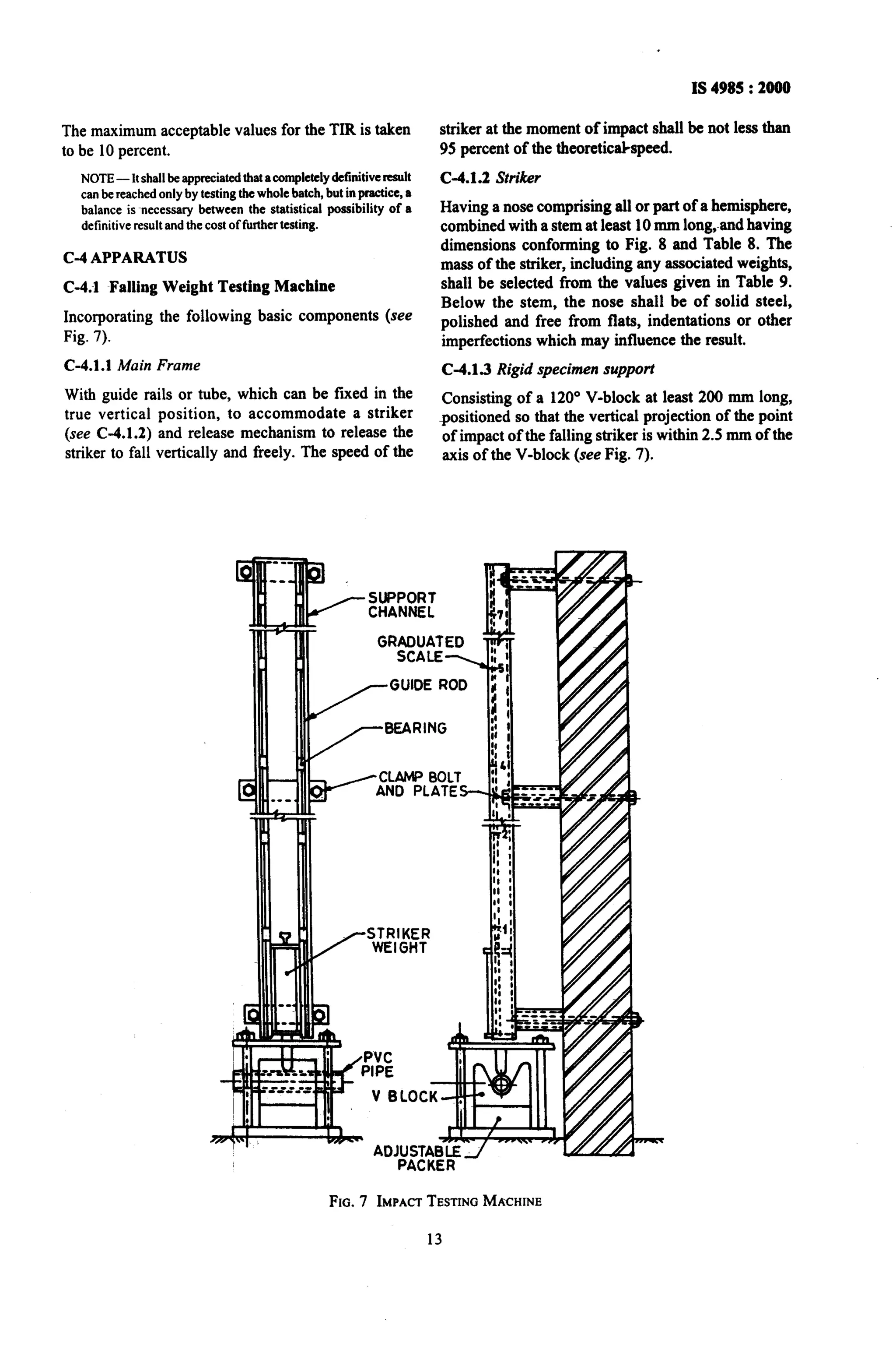 IS 4985 : 2000 | PDF