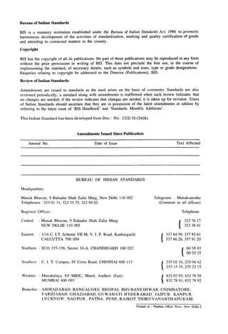 IS 4985 : 2000 | PDF