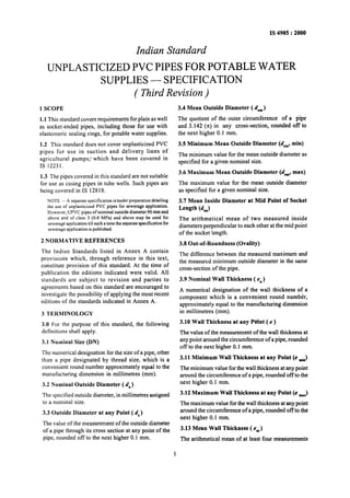 IS 4985 : 2000 | PDF