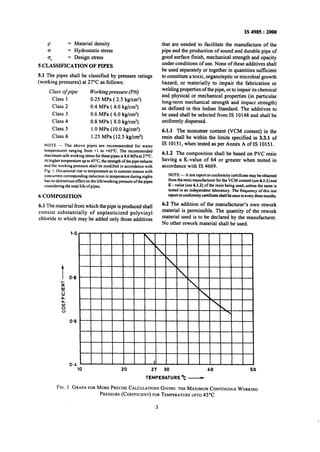 IS 4985 : 2000 | PDF