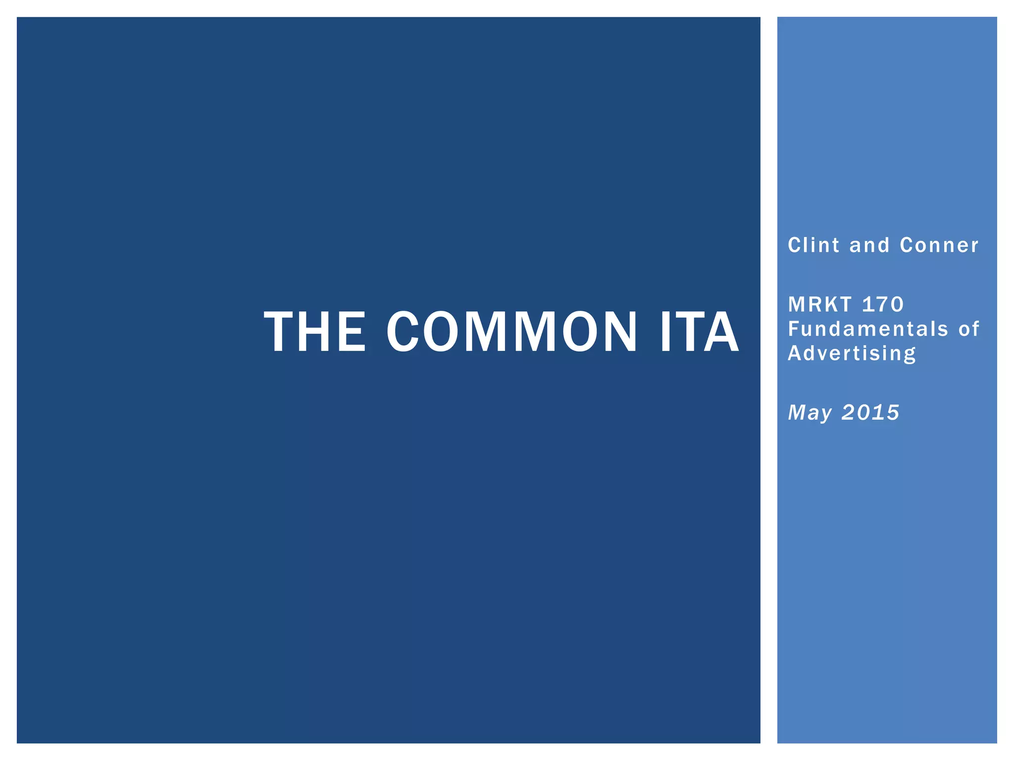 ITA Presentation | PPTX