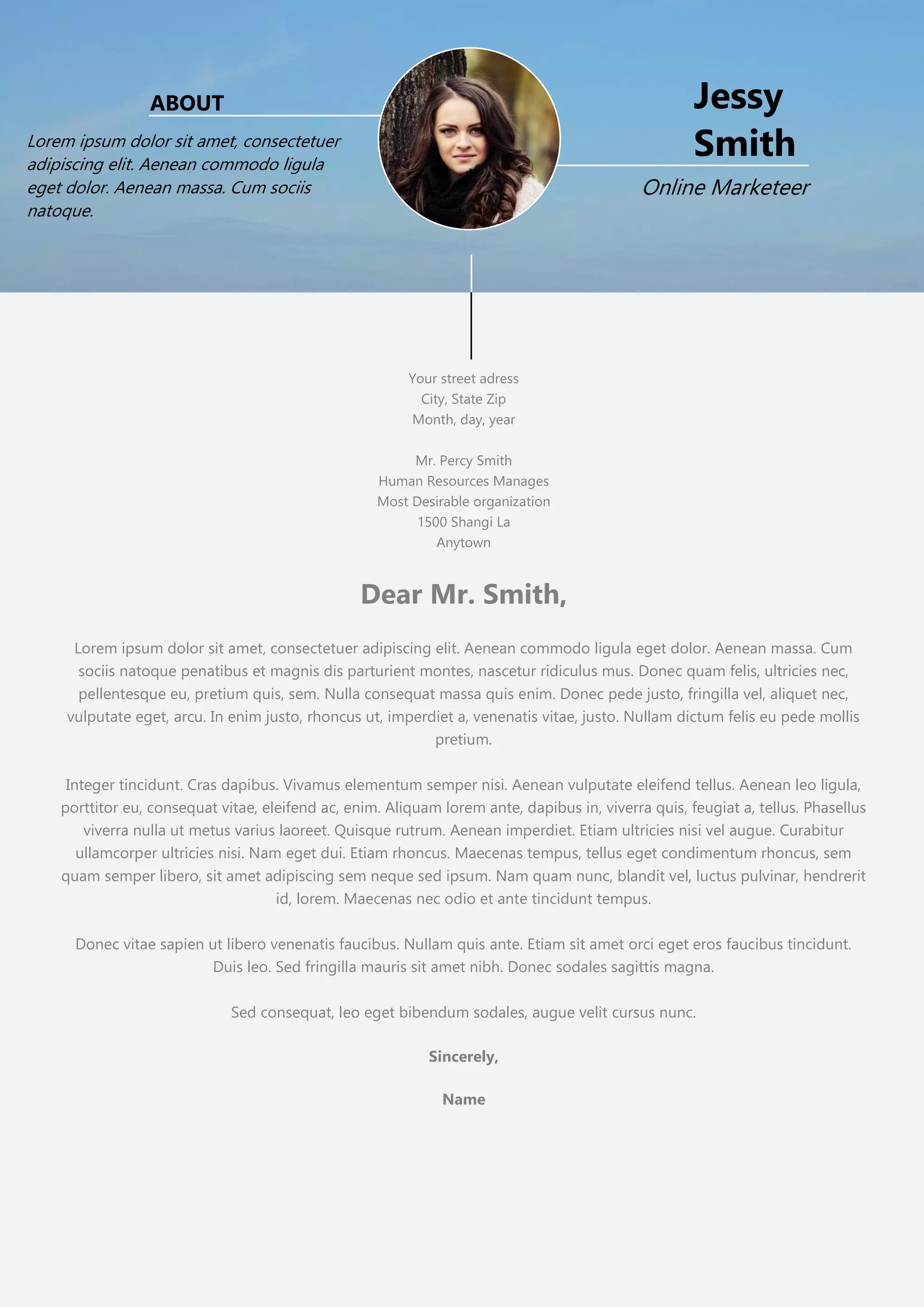 Template Jessy Smith | PDF