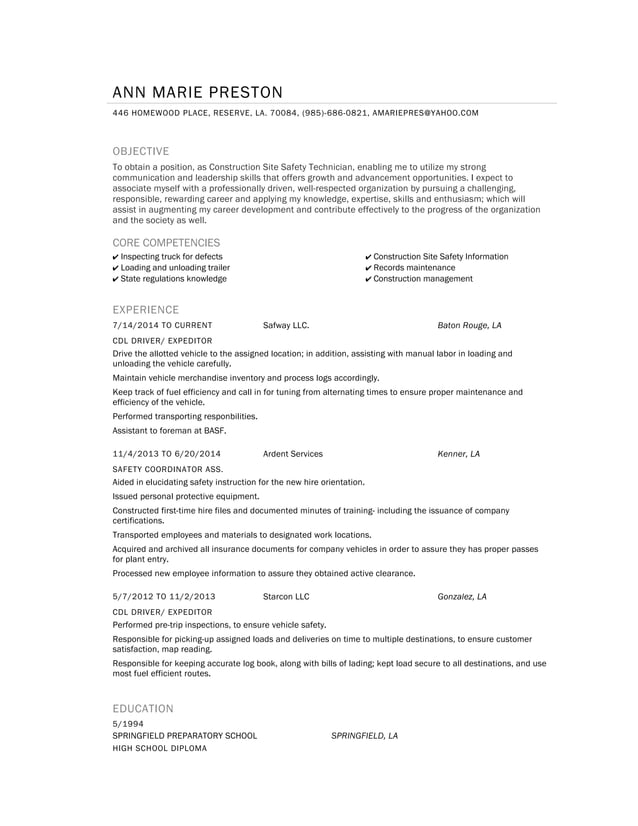 Ann Marie Resume-1 (2) | PDF