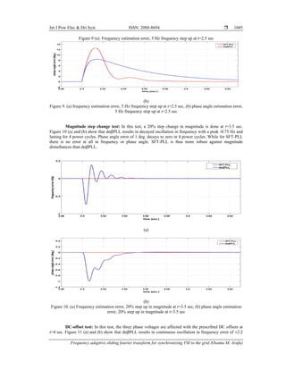 Frequency adaptive sliding fourier transform for synchronizing VSI to the grid | PDF