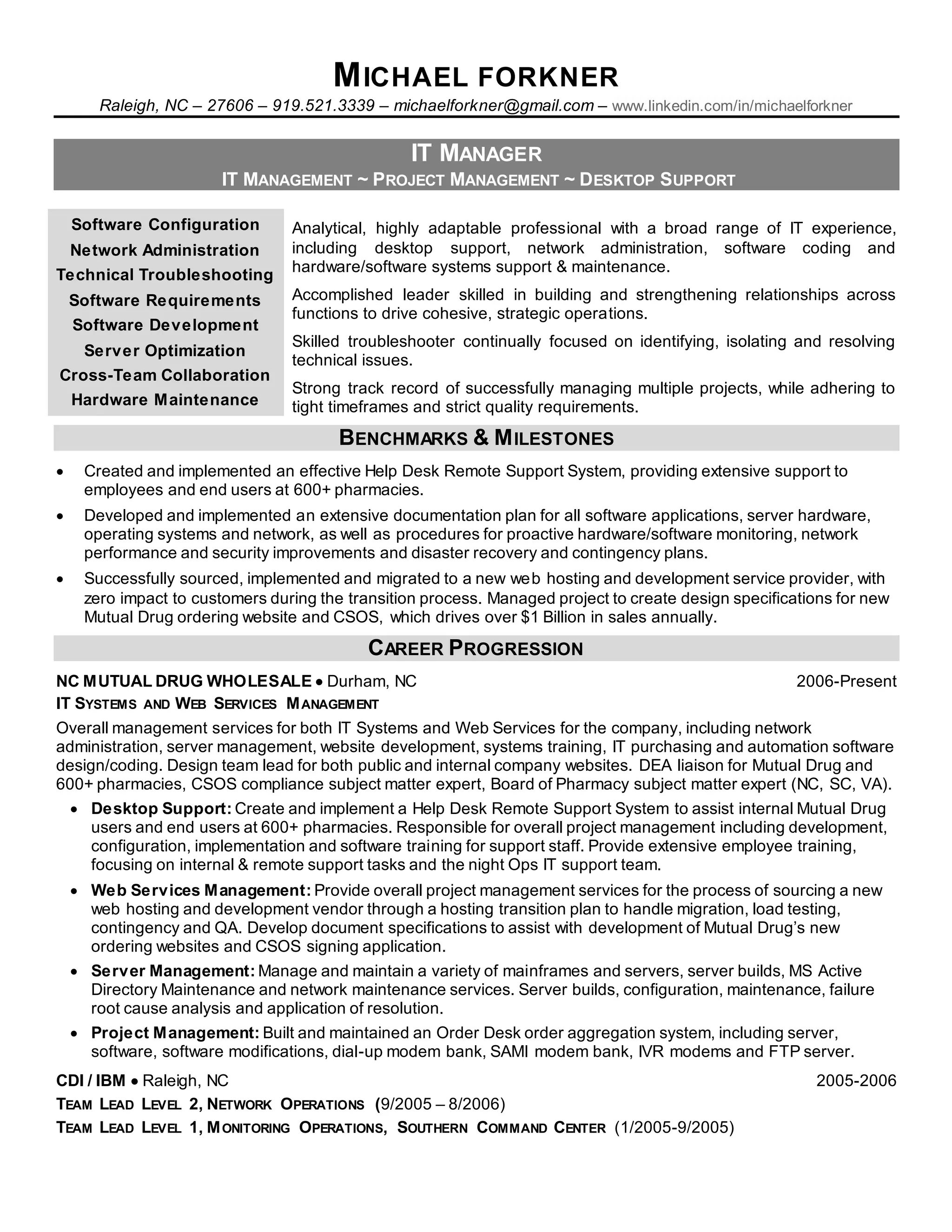 michaelresume | PDF