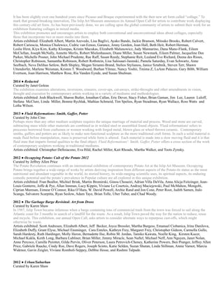 Beth_Giacummo_Curatorial History | PDF | Museums & Galleries | Attractions