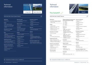 hs_solar_brochure | PDF | Power and Energy Industry | Industries
