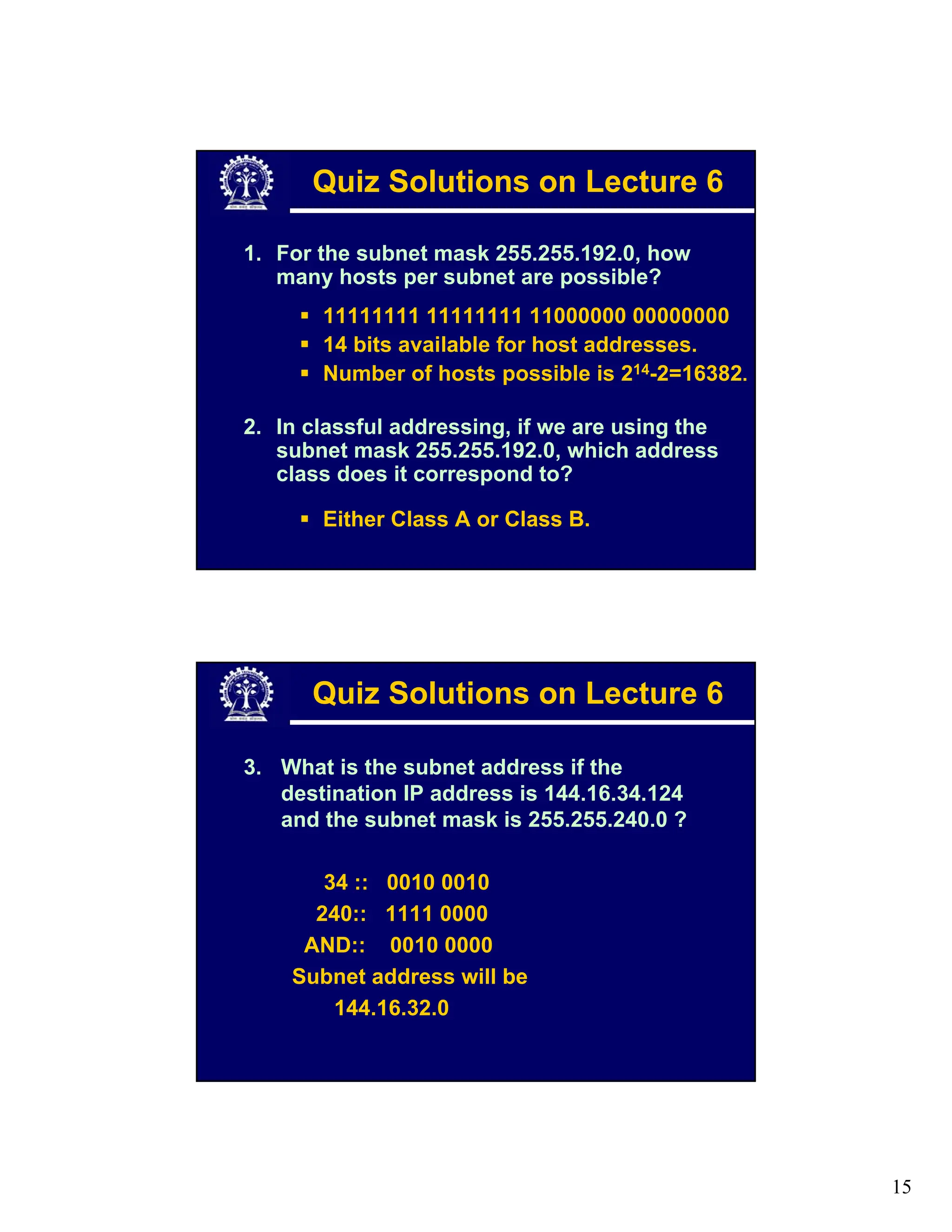Lecture-07 .pdf | Computer Networking | Computing