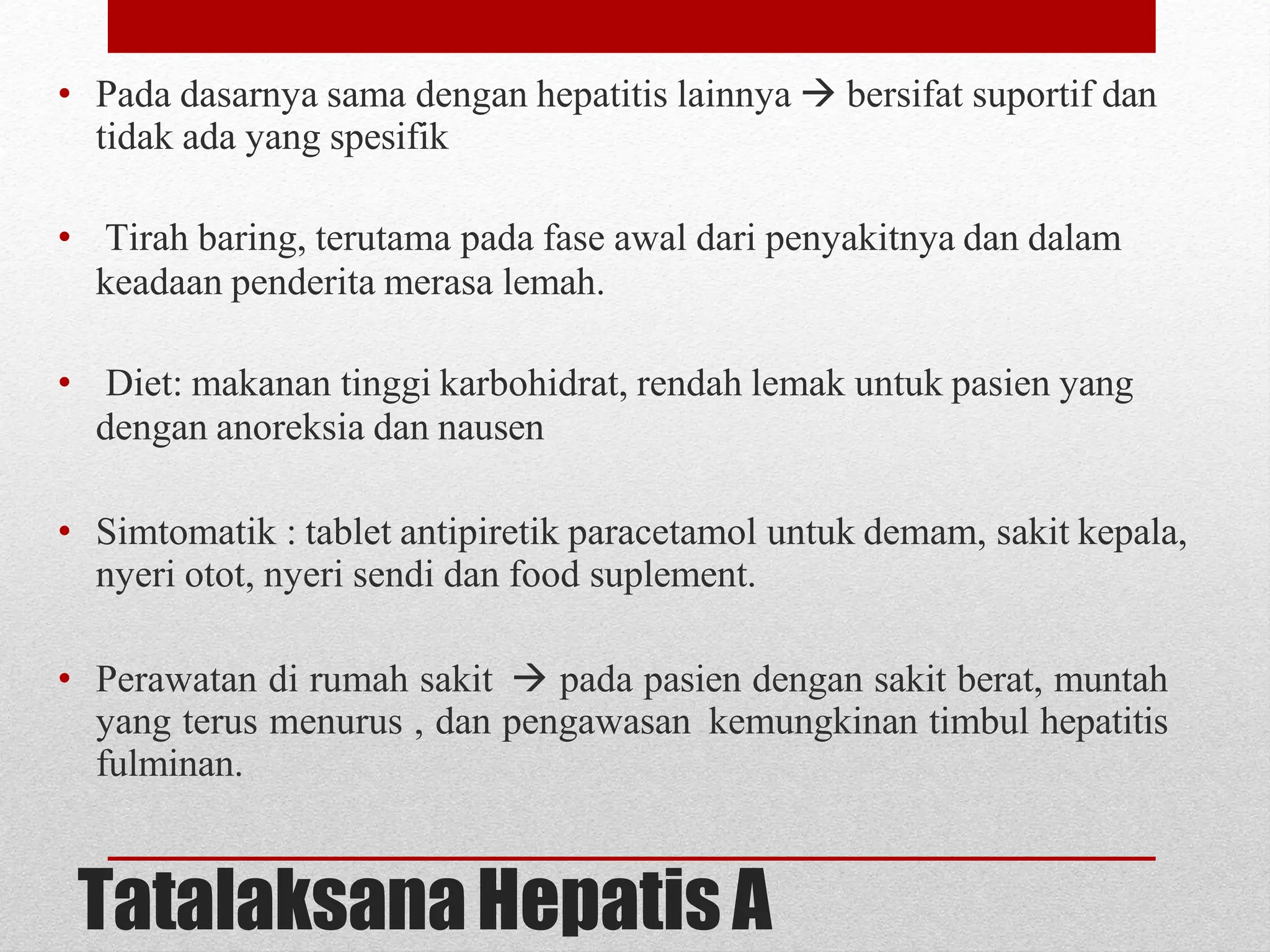 Tata Laksana Diagnosa dan Terapi Hepatitis | PPTX