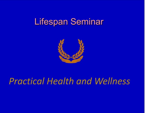 Practical Health and Wellness | PPT