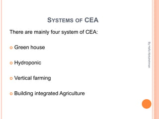 Importance of environmental control in agriculture. | PPTX