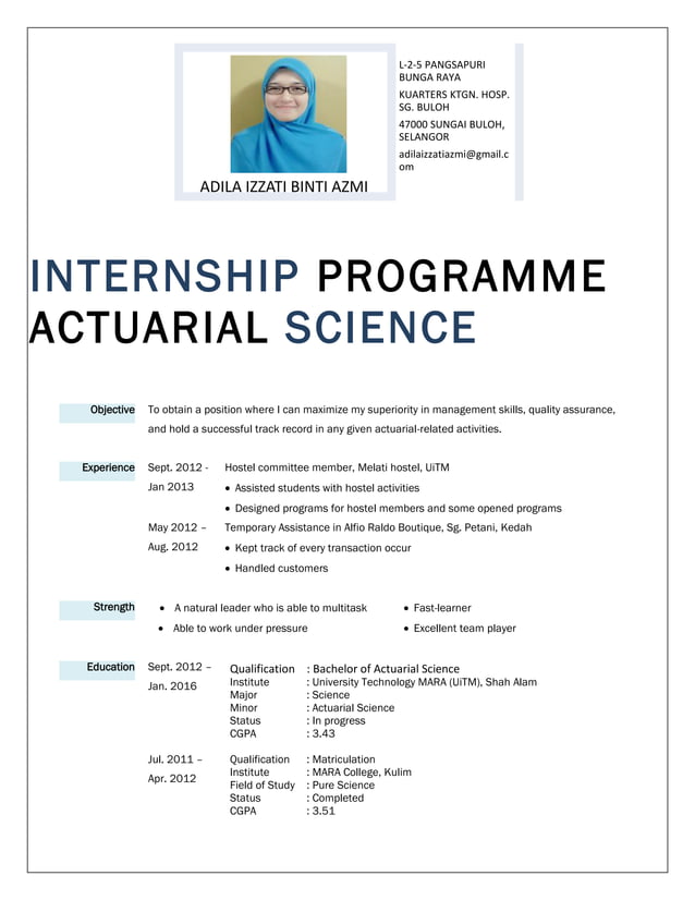 Resume_Internship | PDF