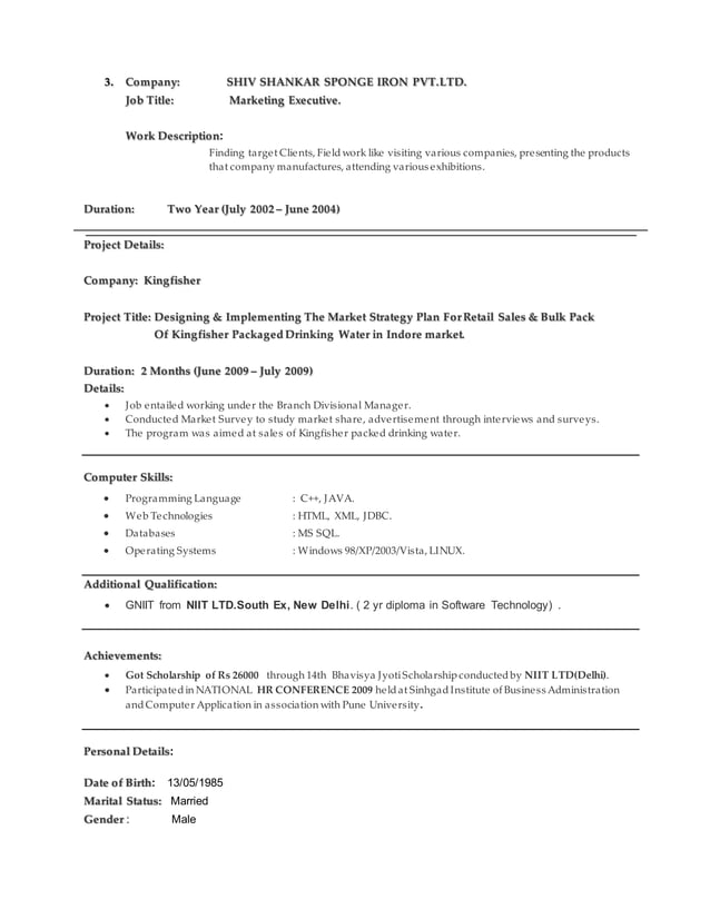 punit kumar CV | PDF