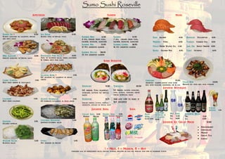 New Table Menu | PPT