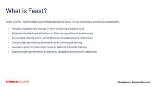 Scaling Data and ML with Apache Spark and Feast | PDF