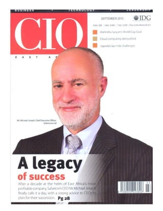 CIO East Africa Article | PDF