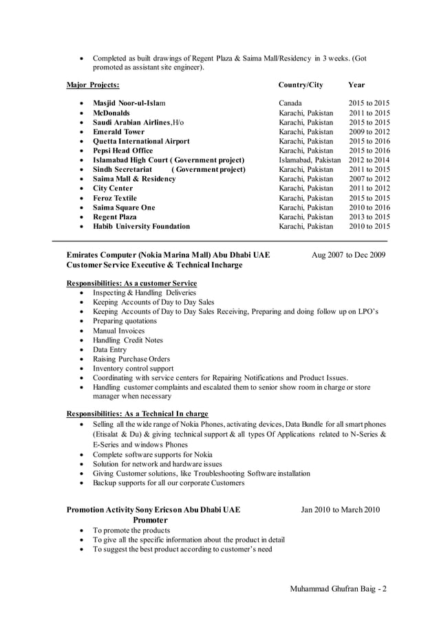 CV -MR.BAIG new resume | PDF