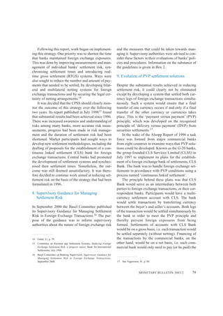 CLS Monetary Bulletin | PDF