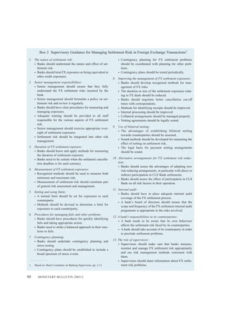 CLS Monetary Bulletin | PDF