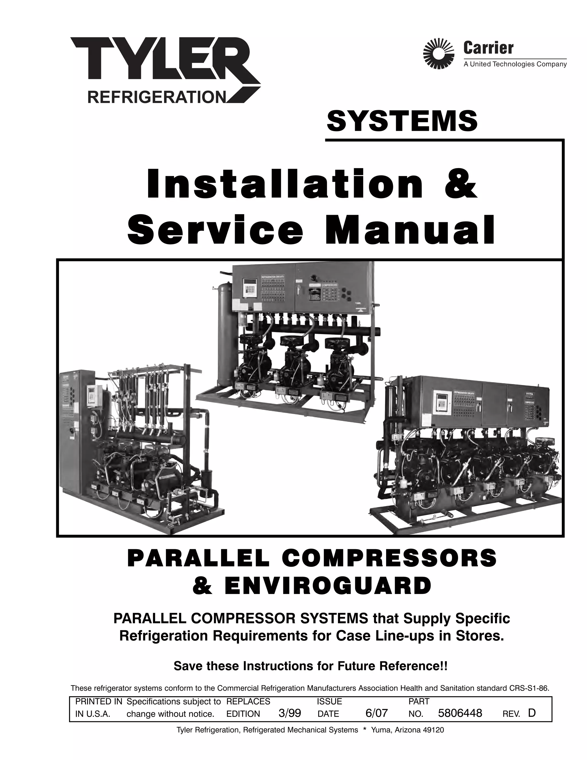 Tyler Rack Installation Manual | PDF