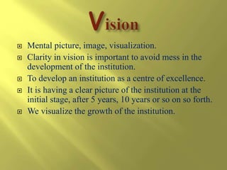 Institution Building | PPTX