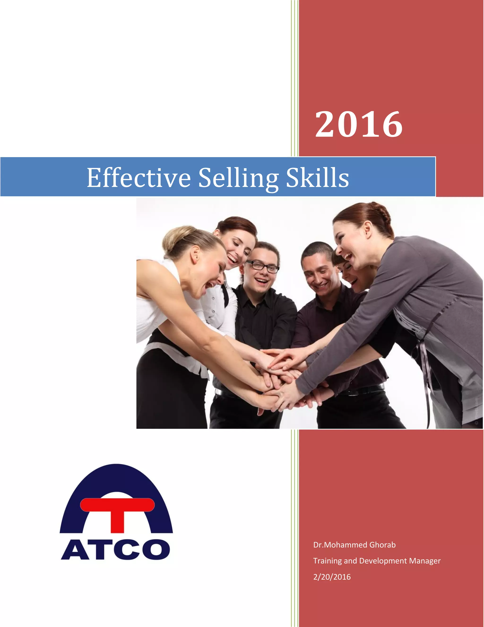 Cover Selling skills | PDF