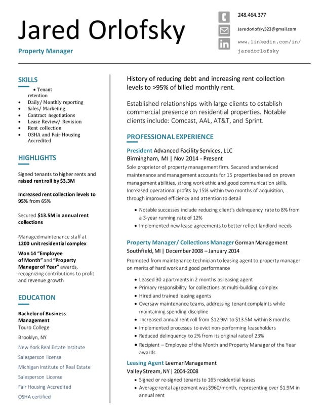 jared orlofsky resume | DOCX