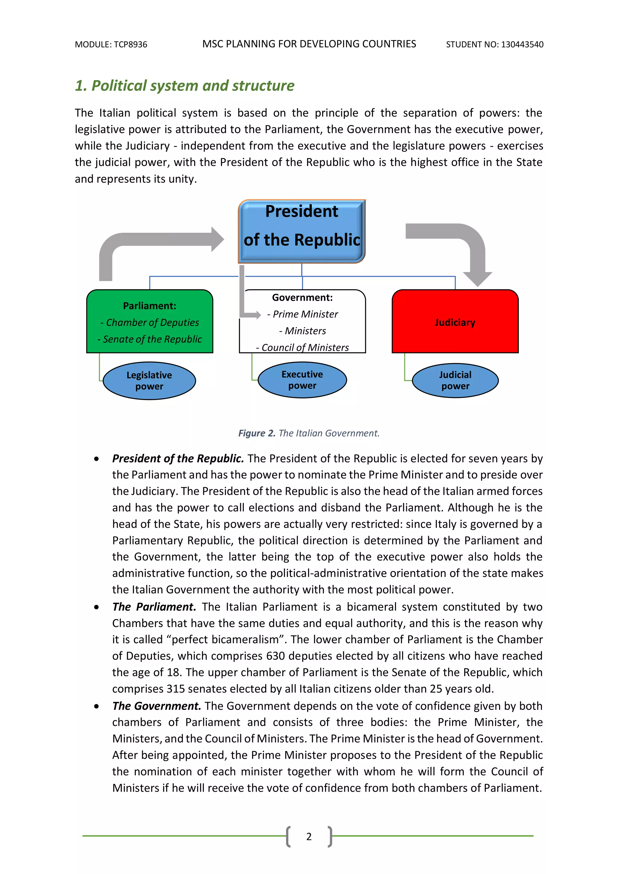Italian Planning System | PDF