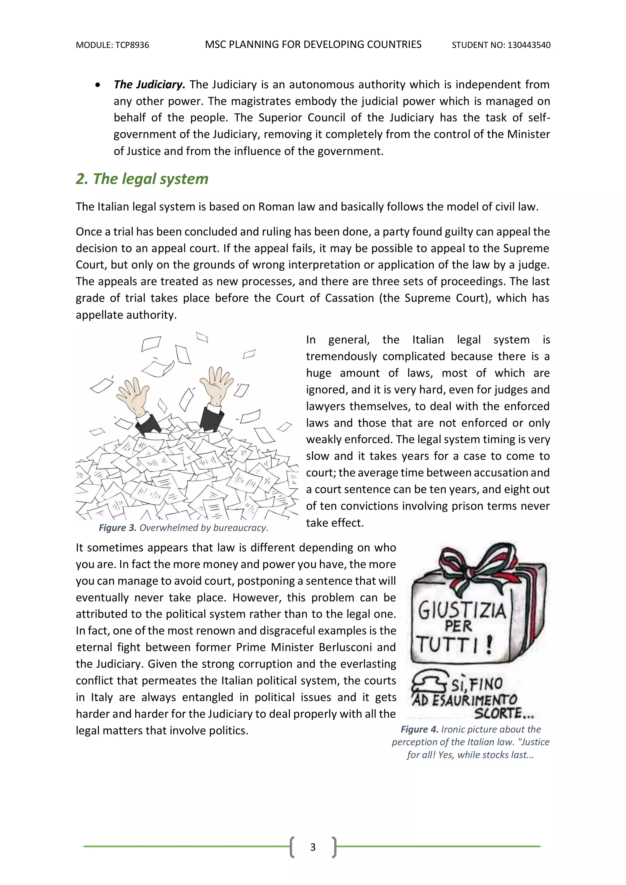 Italian Planning System | PDF