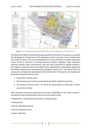 Italian Planning System | PDF