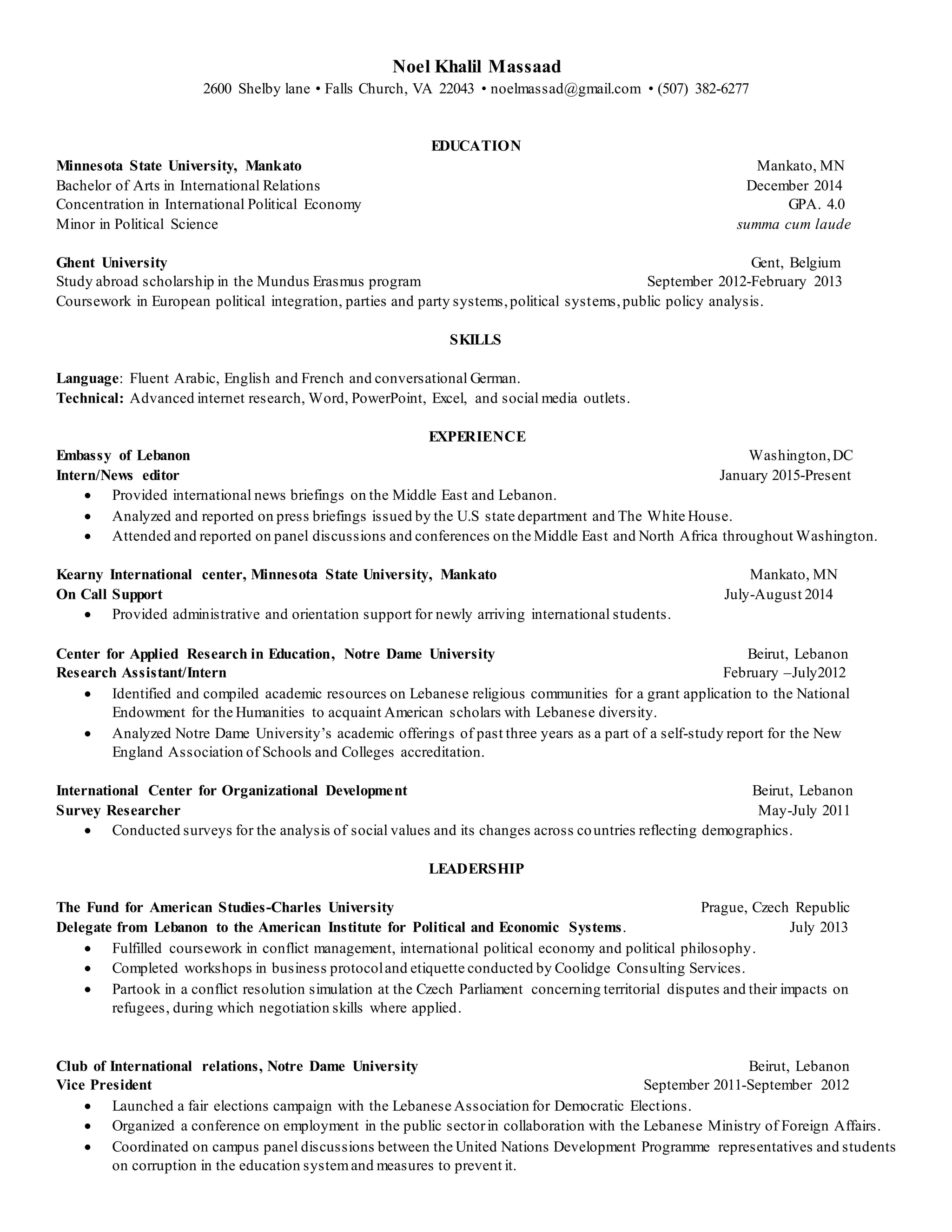 Resume | DOCX